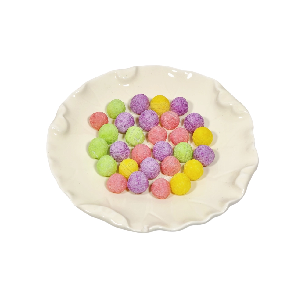 delicious multicolored soft sweets